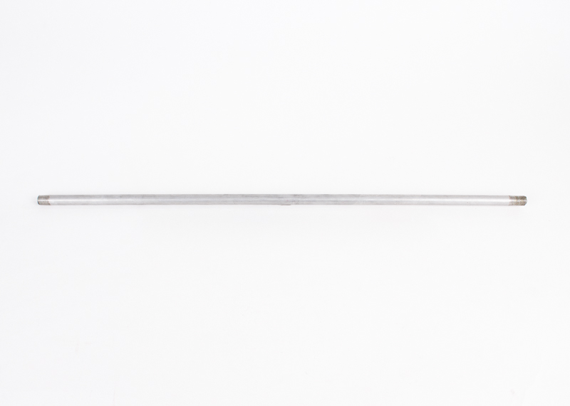 1/4 by 24 Aluminum Pipe with NPT Male Ends