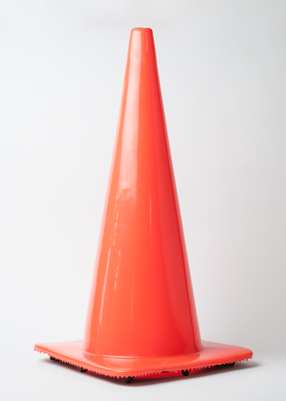 NKC 18” x 11” x 11” High Visibility Orange Safety Cone