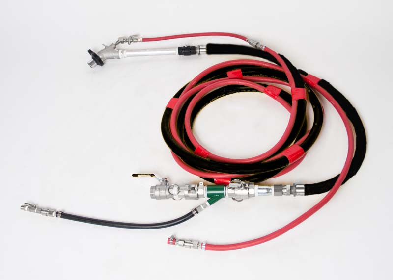 NKC Fireproofing 17ft Inline Injection Hose & Nozzle