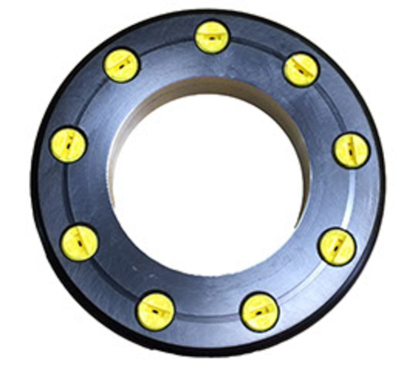 Hydra-Cone, Fireproofing, Ring Nozzle, w/9 spray tips, 2 1/2''